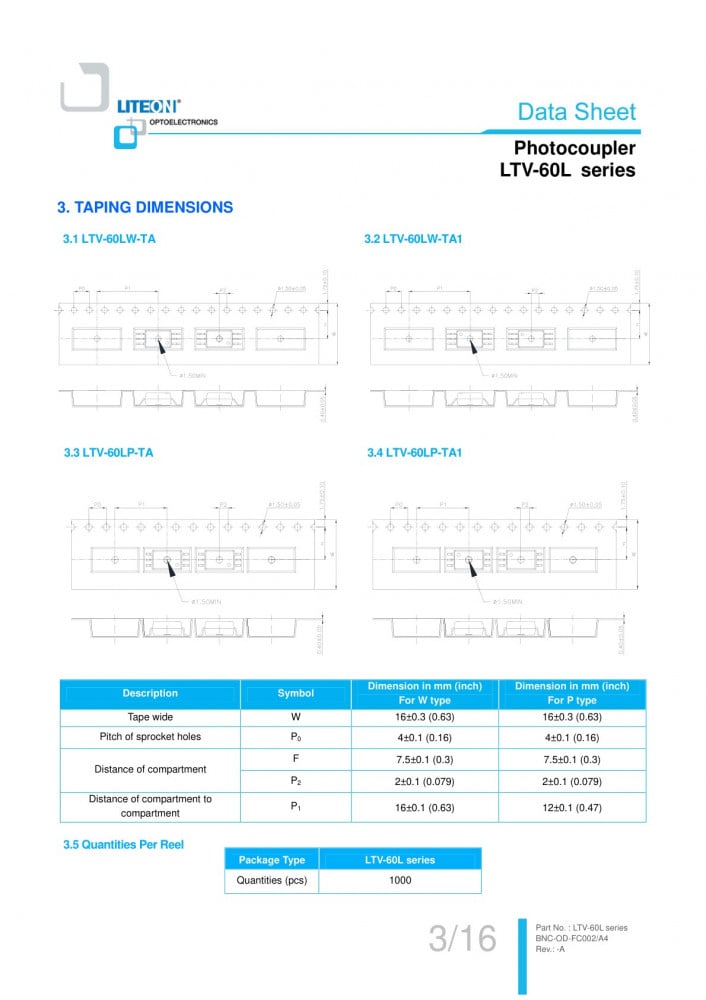 LTV60LPTA1-V datasheet page 4