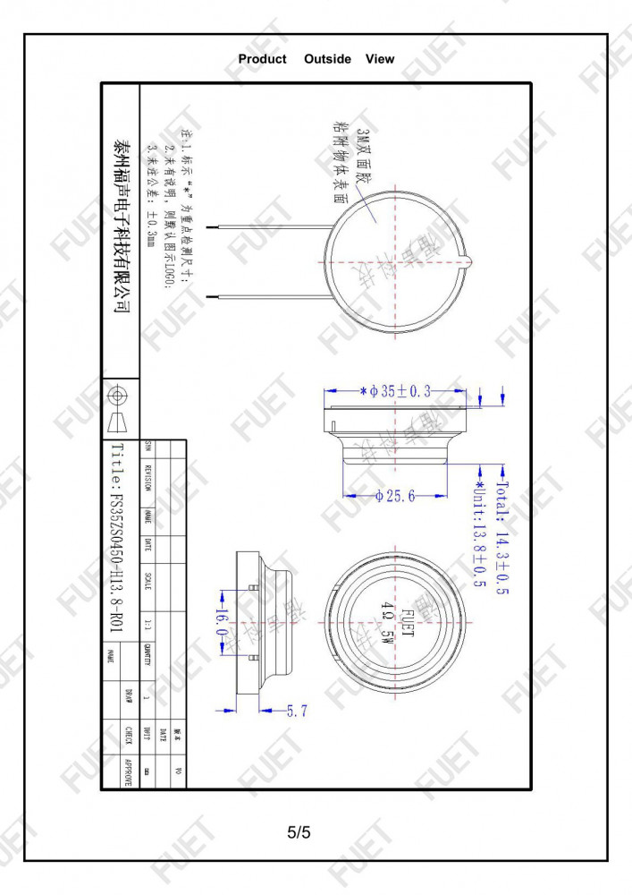 FS35ZS0450-H13.8-R01 specification page 6
