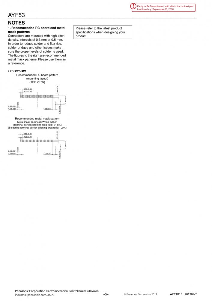 AYF532435A technical document page 5