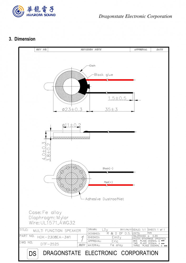 HDK-2308EA-3W1 reliability page 1
