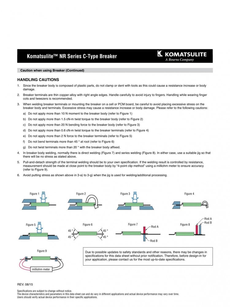 NR72CB0 datasheet page 5