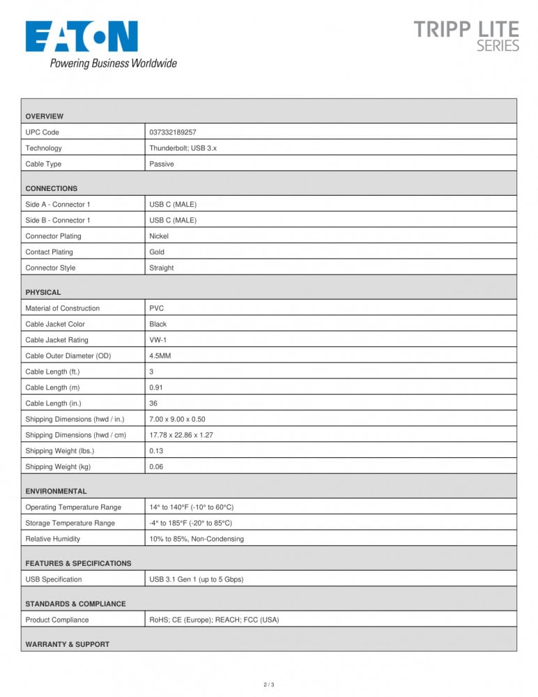 U420-003 technical document page 2