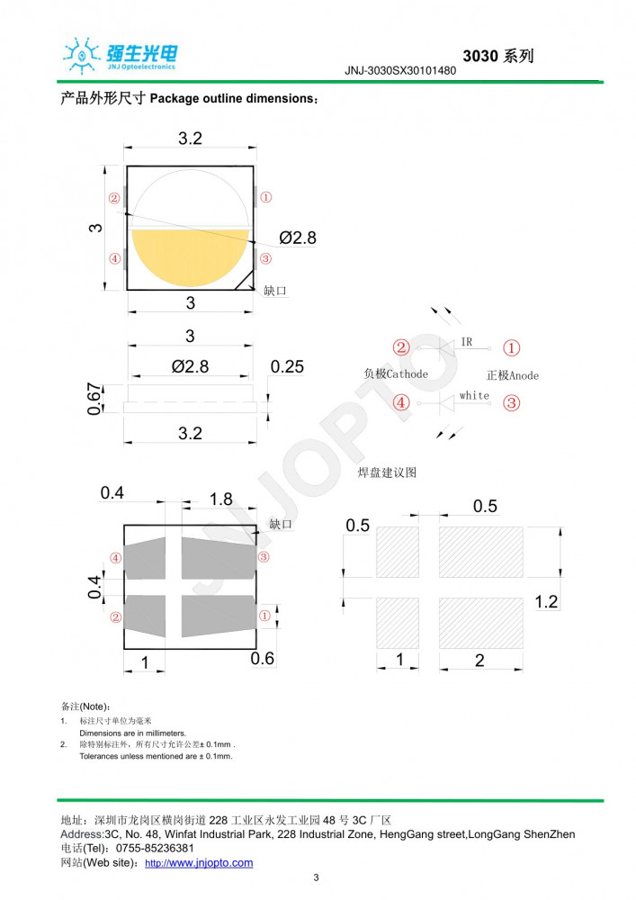 JNJ-3030SX30101480 datasheet page 3
