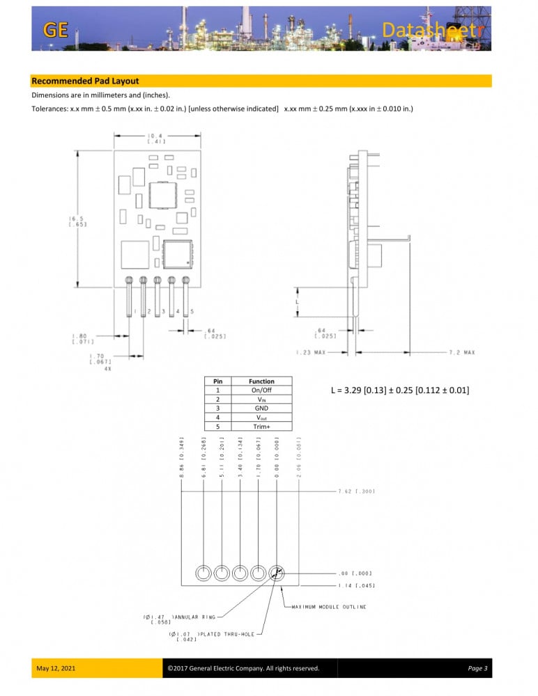 IND060SIP datasheet page 3