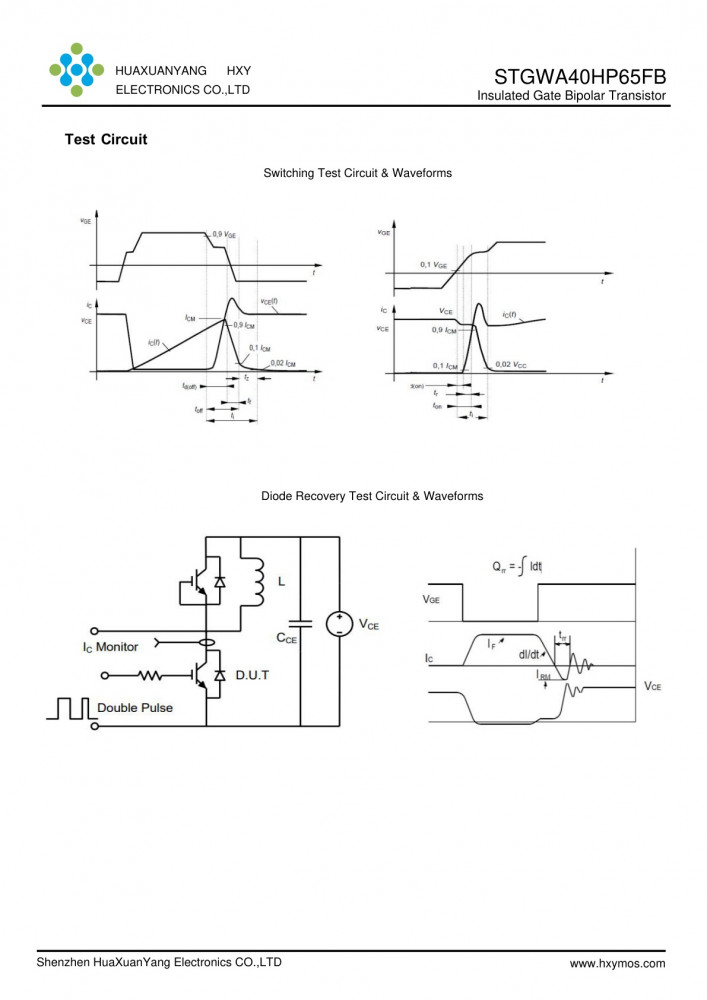 STGWA40HP65FB-HXY datasheet page 5