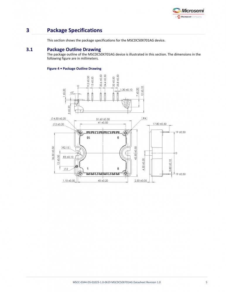 MSCDC50X701AG datasheet page 5