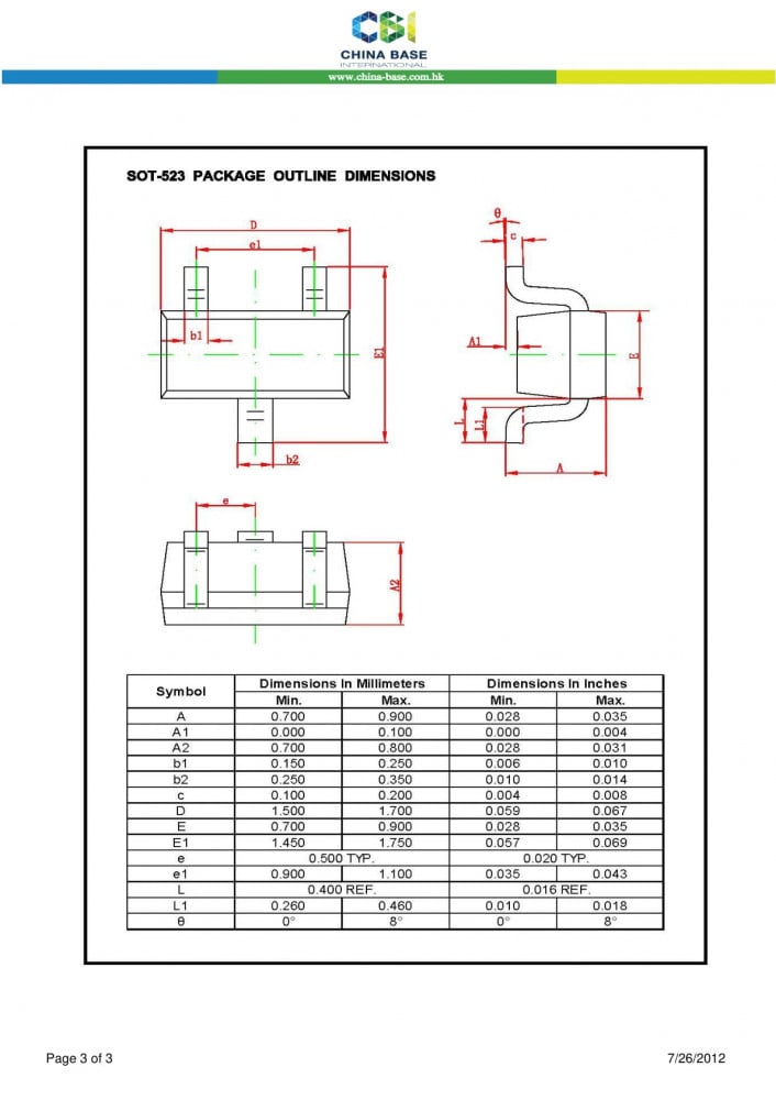 2SC4617R datasheet page 3
