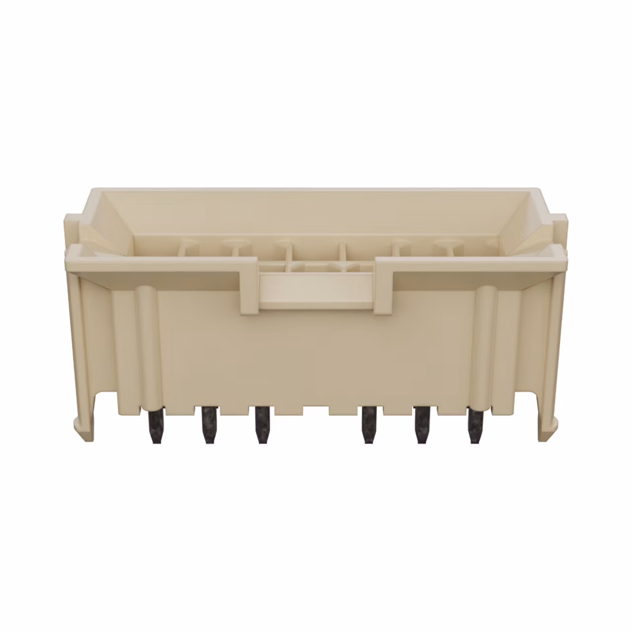 Mini-Fit Plus Header, 4.20mm Pitch, Dual Row, Vertical, Blind Mating, 14 Circuit Housing, 12 Circuits Loaded, with Snap-in Plastic Peg PCB Lock, Nylon 6/6 UL 94V-0, Gold (Au) Plating, Halogen Free for sale