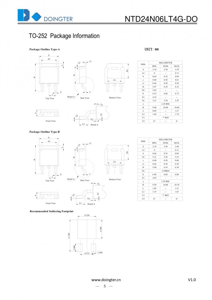 NTD24N06LT4G-DO datasheet page 5