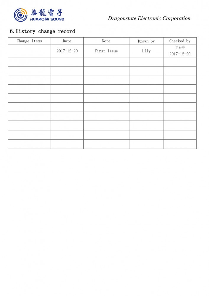 HDK-2308AA-2P3 technical document page