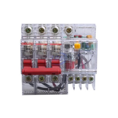 Delixi Electric DZ47TRLEA4D50 Miniature Residual Current Circuit Breaker