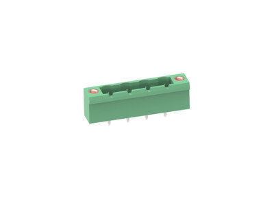 5.00mm Pitch Beau Eurostyle Low Profile, Two Level Terminal Block, Modular, Black, 16 Circuits