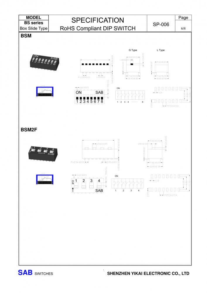 BIWIN BSE08LR technical document page 6