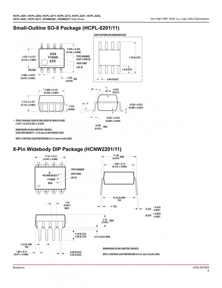 HCPL-2232 datasheet page 6