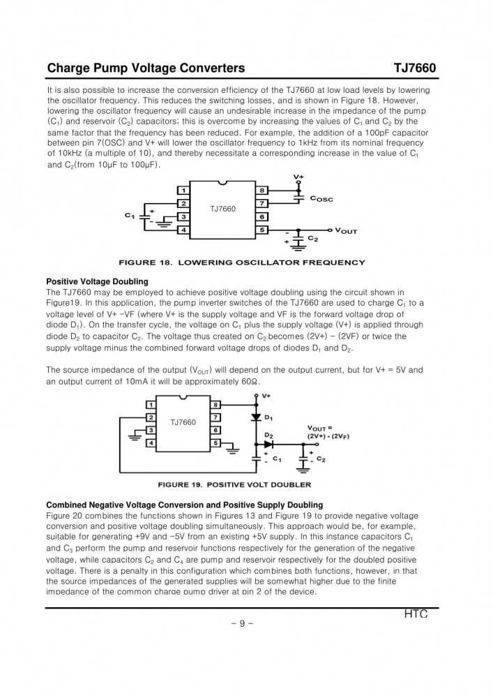 TJ7660D datasheet page 9