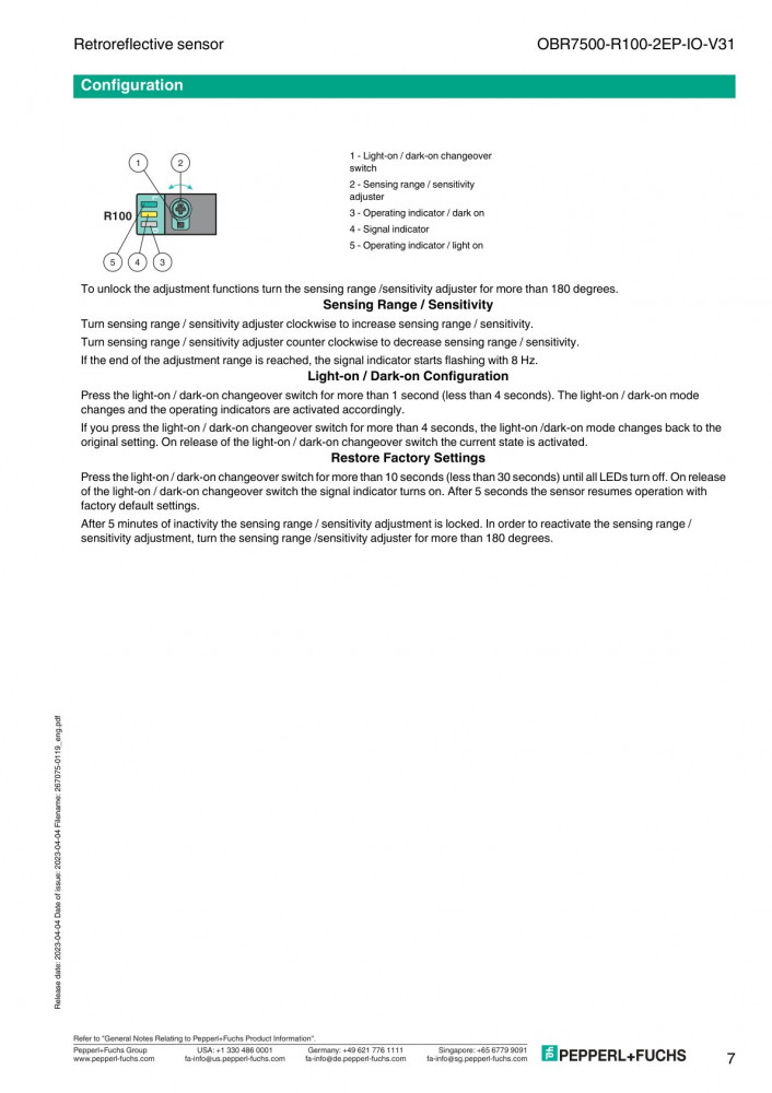OBR7500-R100-2EP-IO-V31 technical document page 7