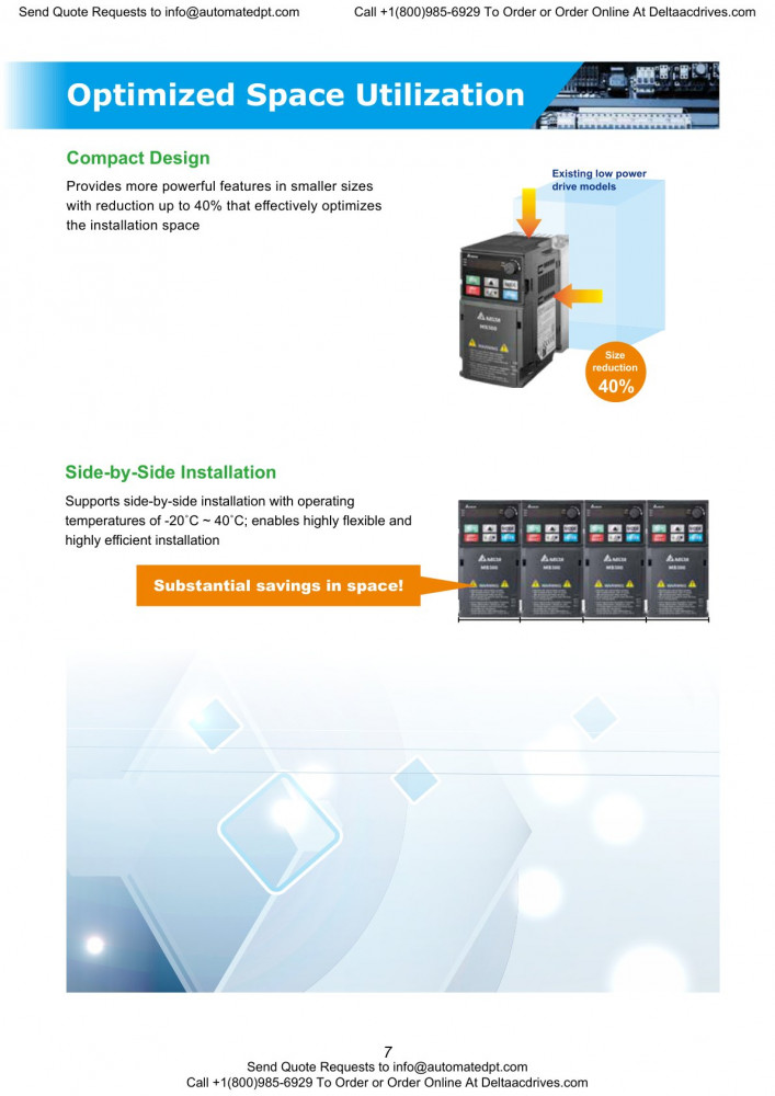 DELTA MS300 documentation page 8