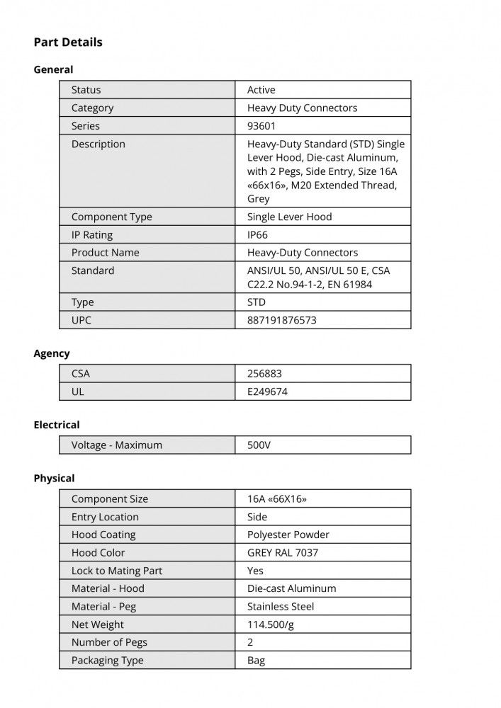 Technical document image 2 for MOLEX 936012202