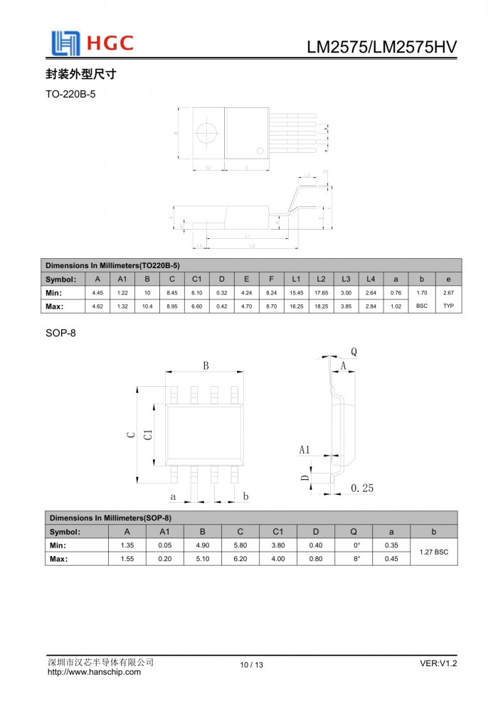 LM2575 datasheet page 10