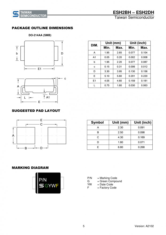 ESH2DH technical document page 5