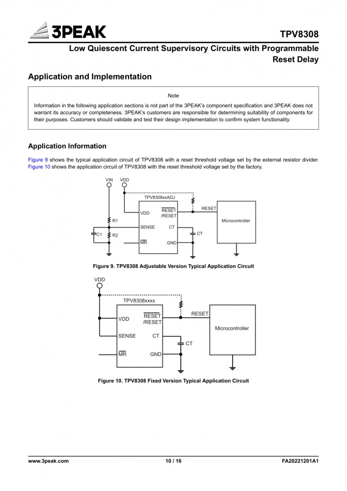 TPV8308 datasheet page 10