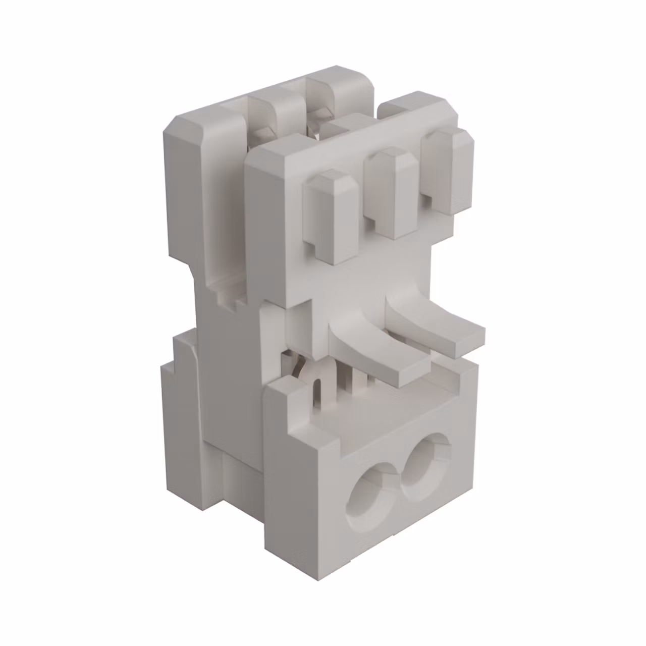 Appli-Mate RAST 2.5 Female Connector, 2.50mm Pitch, 2 Circuits, All Position Keys, Open Endwalls for sale