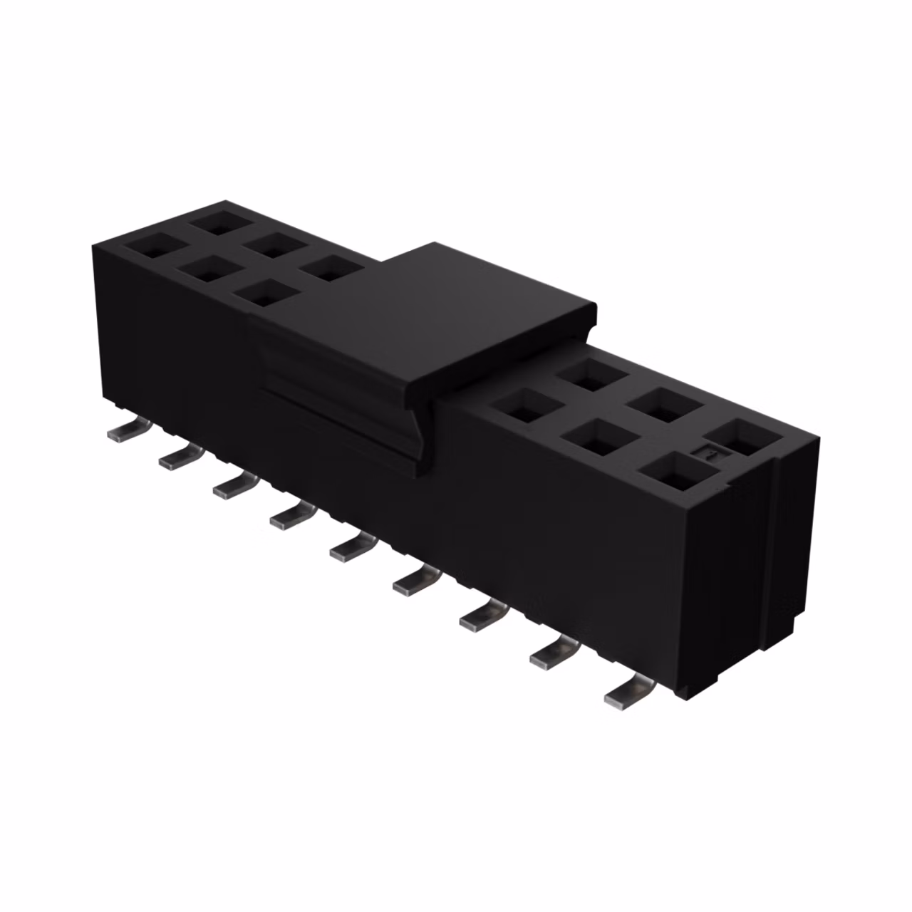 Milli-Grid Receptacle, Surface Mount, Vertical, Top Entry, without Plastic Pegs, with Cap, Tape and Reel, 2.50µm Tin (Sn) Plating, 18 Circuits, Lead-Free for sale