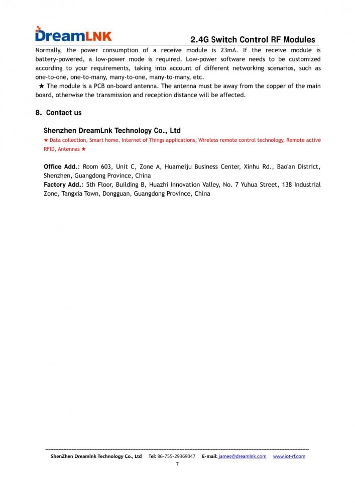 DL-BK24K6 datasheet page 7