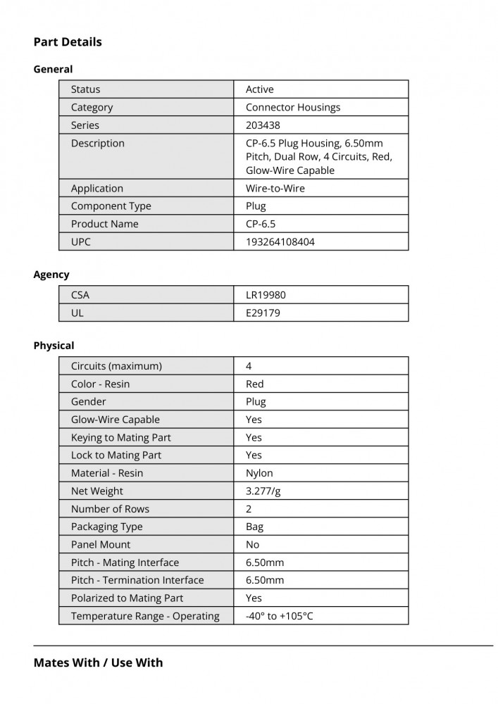 Technical document page 2