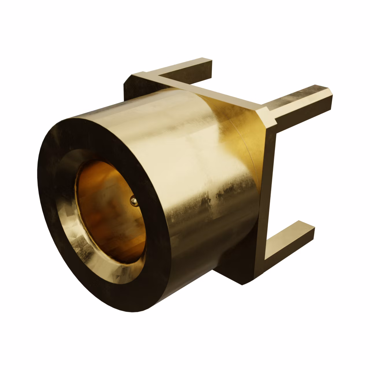 SMP Plug, Straight, Smooth Bore, PCB, Through Hole, 50 Ohms for sale