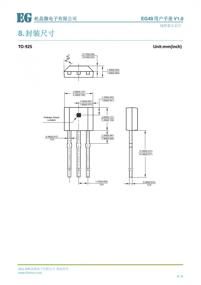 EG49 datasheet page 9