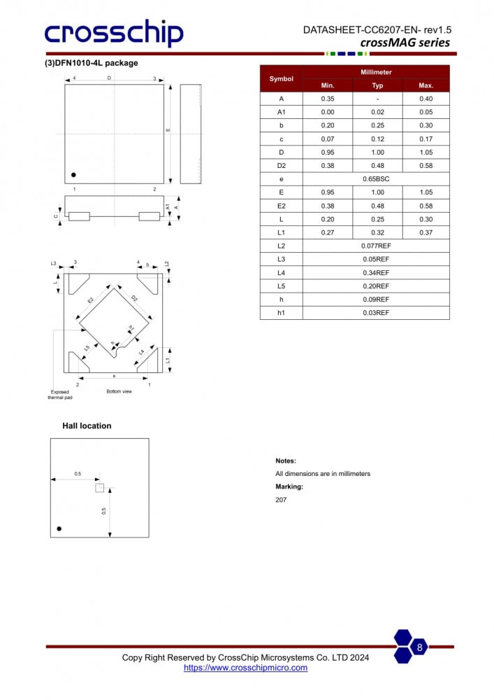 CC6207 datasheet page 8