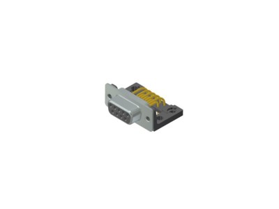 D-SUB Dual Port • Dual port 25-pos. /25-pos. • Dual port socket upper / Socket bottom • Solder pin angled .625