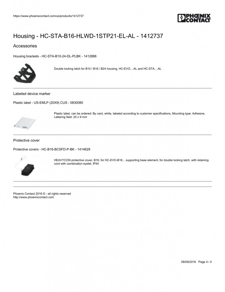 Phoenix Contact 1412737 technical document image 4