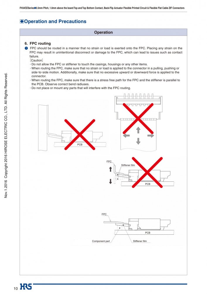 FH34SRJ datasheet page 10