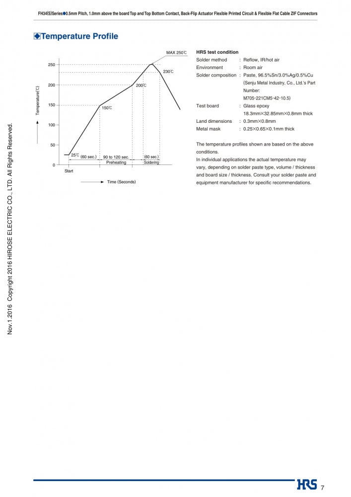 FH34SRJ datasheet page 7