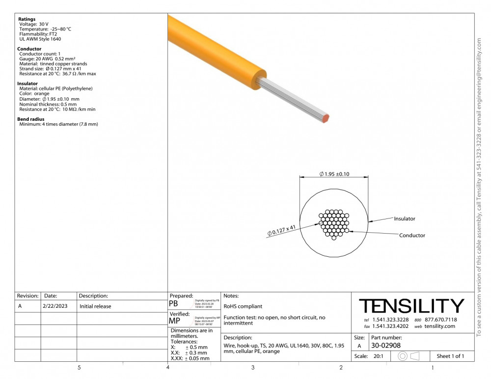 Tensility International 30-02908 wire drawing
