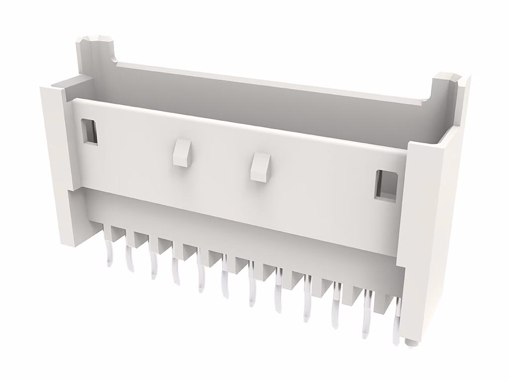 2.00mm Pitch, Micro-Latch PCB Header, Single Row, Vertical, Through Hole, Tin (Sn) Plating, 12 Circuits, Tray, 3.50mm PC Tail Length