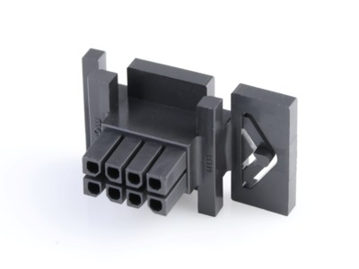 Micro-Fit BMI Receptacle Housing, Dual Row, Panel Mount, 8 Circuits, Nylon, UL 94V-0, Halogen-Free for sale