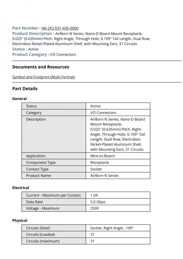 NK-2F2-031-435-0000 product document image, page 1