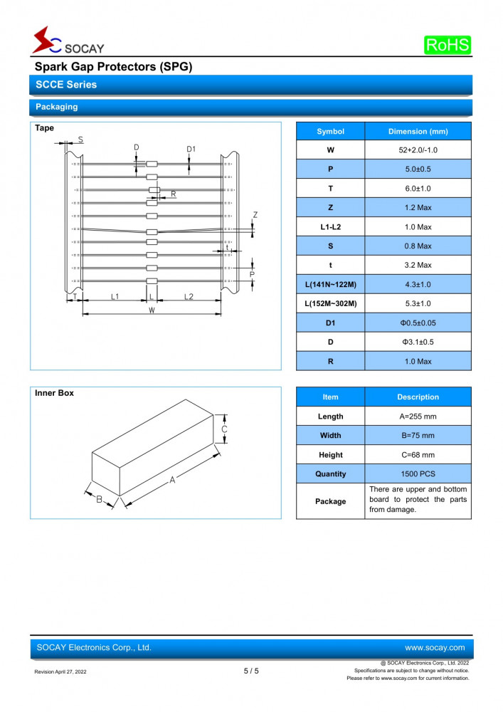 SCCE series document page 5