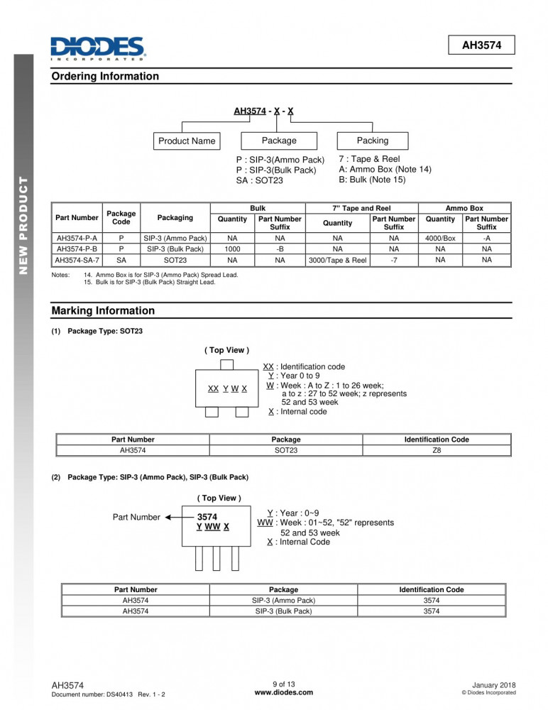 AH3574-P-B datasheet page 9