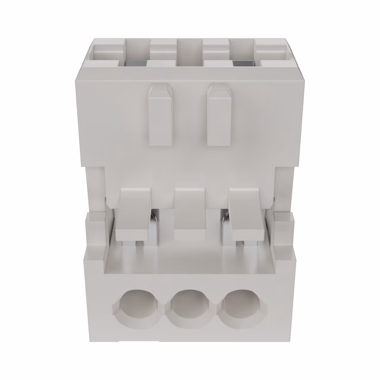 Appli-Mate RAST 2.5 IDT Housing, 5.00mm Pitch, Female, 2 Circuits, Position Keys A & D Removed, Slotted Endwalls, Blue Color Stripe for sale