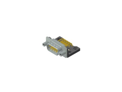 D-SUB Standard • 9-pos. • Plug • Solder pin angled .590