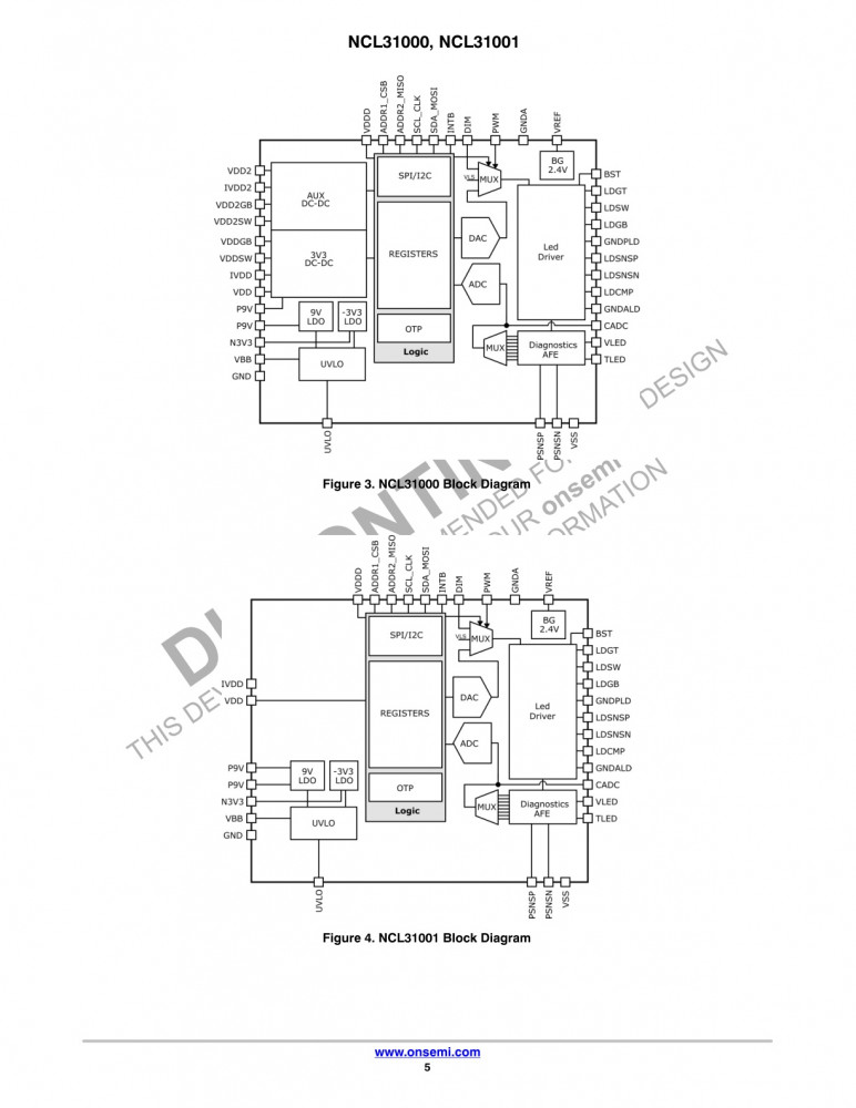 NCL31000 datasheet page 5