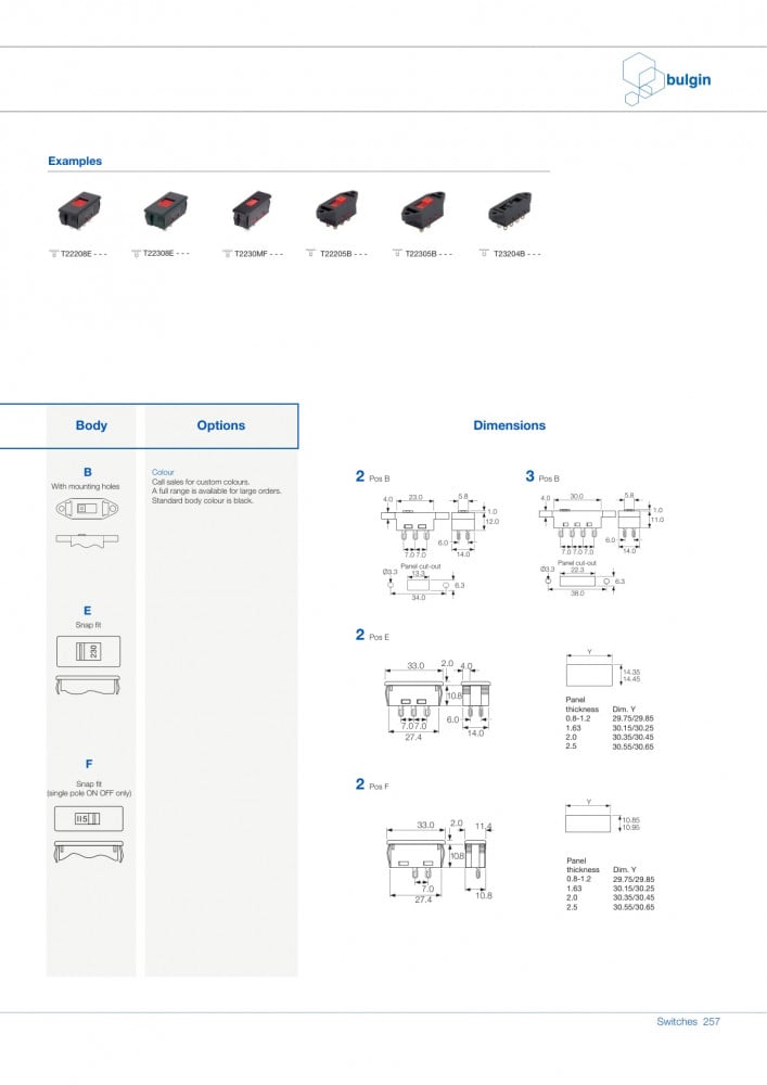 Bulgin X2226C document page 5