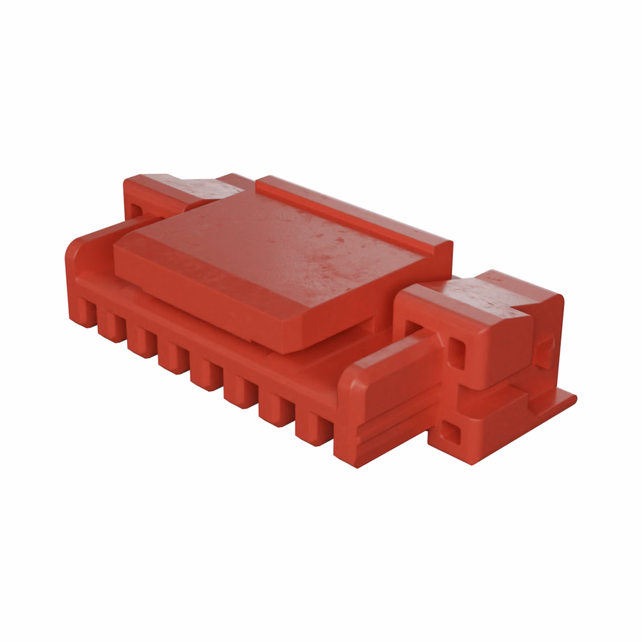 Micro-Lock Plus TPA Type Receptacle Housing, 1.25mm Pitch, Single Row, Positive Lock, 8 Circuits, Red for sale