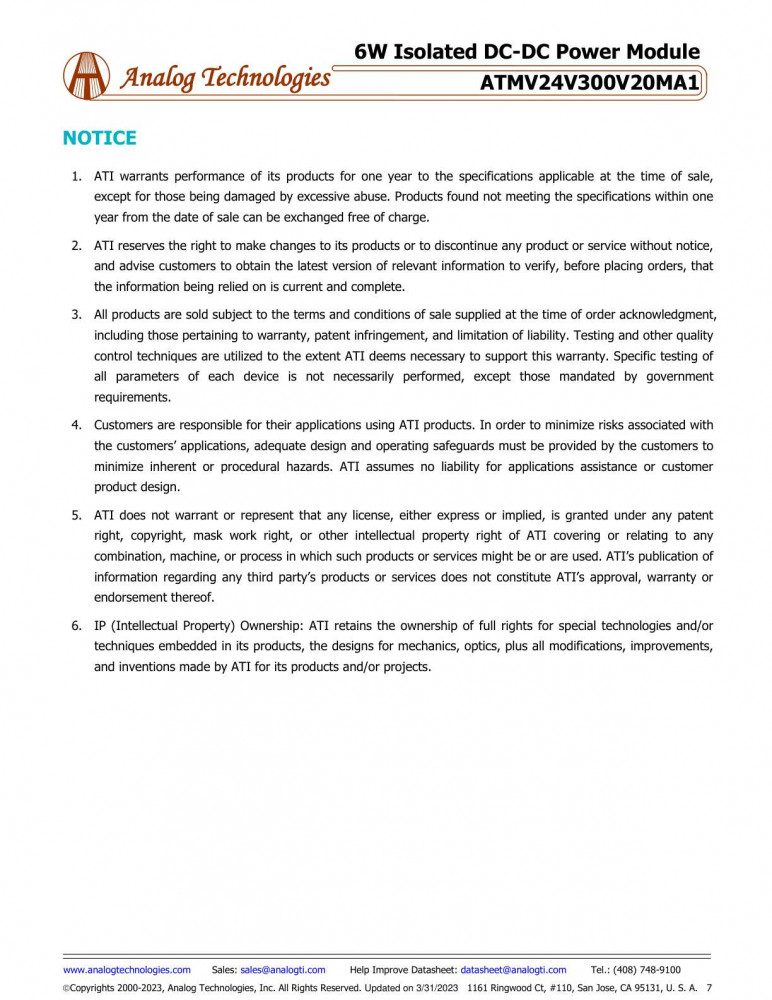 ATMV24V300V20MA1 datasheet page 7