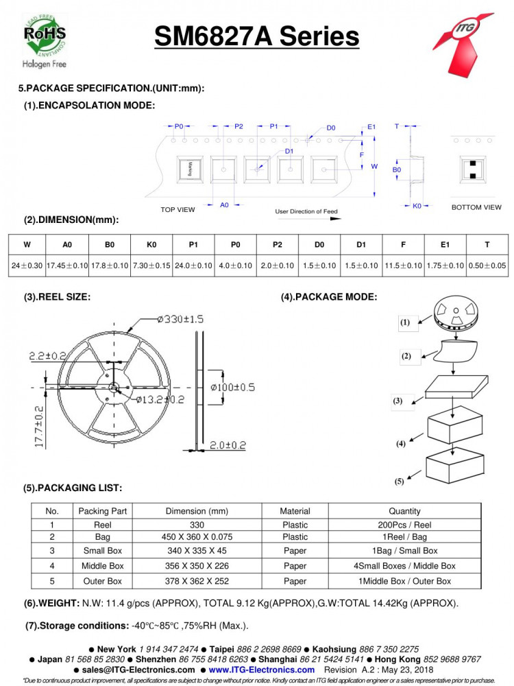 SM6827A technical document page 5