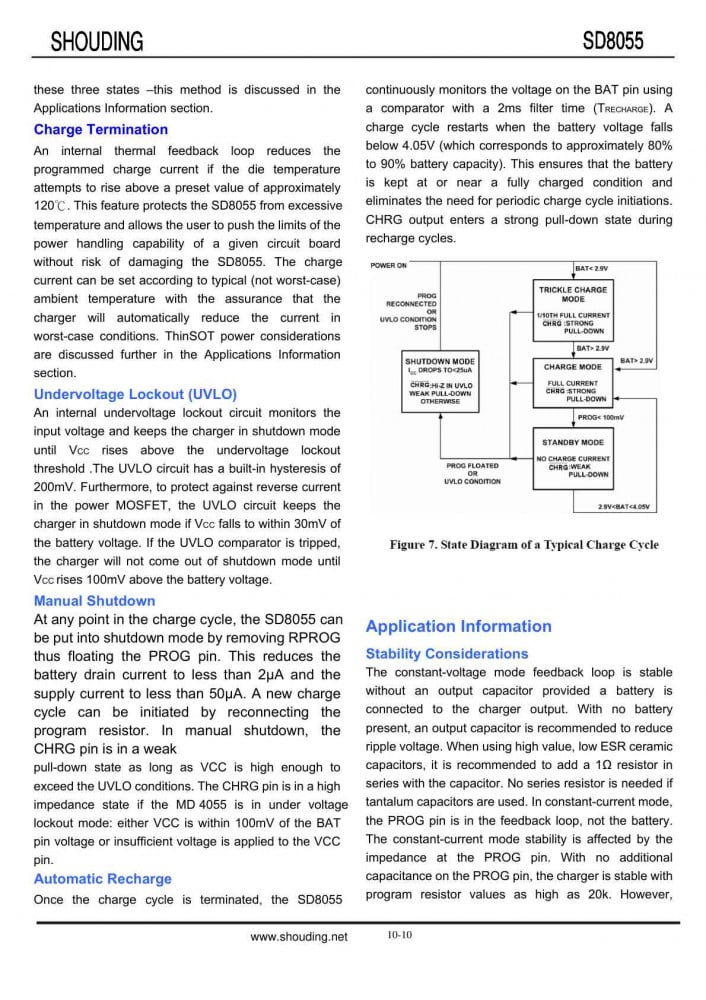 SD8055 datasheet page 10